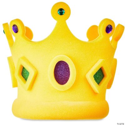 Foam Party Hats Mardi Gras Crown - Photo Booth Prop - Party Favors ...