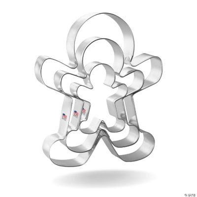 Gingerbread Nested Cookie Cutter Set 3 Piece HS0518 | Oriental Trading
