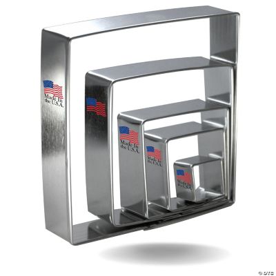 Square Nested Cookie Cutter 5 Pc Set HS0550 | Oriental Trading