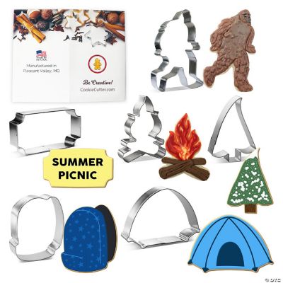 Woodland Forest Camping Cookie Cutter 6 Pc Set HS0459 | Oriental Trading
