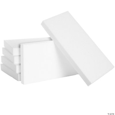6 Pack Craft Foam Sheets, 1-Inch Thick Rectangle Blocks for Floral ...