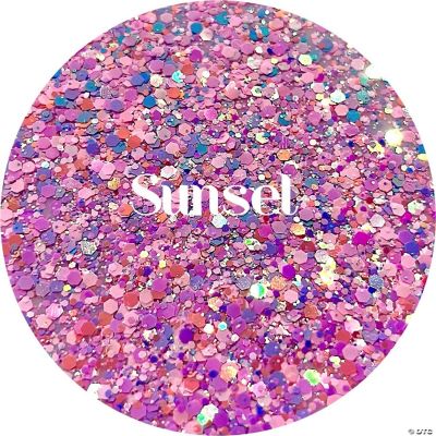 Glitter Heart Co. Glitter - Sunset - 2 oz Shaker Bottle
