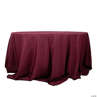 10 132" Round Premium Polyester Tablecloths Wedding Party Table Linens