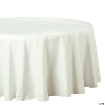 10 132" Round Premium Polyester Tablecloths Wedding Party Table Linens