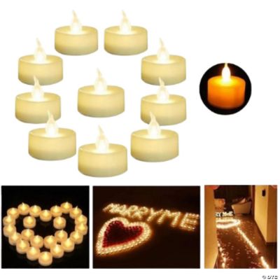 2000Pcs Artificial Rose Petals + 24 LED Candles Romantic Night Propose ...