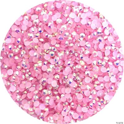 Glitter Heart Co. - AB Pink Flatback Resin Jelly Rhinestones SS20 ...
