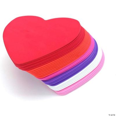MBJelir 35PCS EVA Foam Heart Shape DIY Craft Set | Oriental Trading