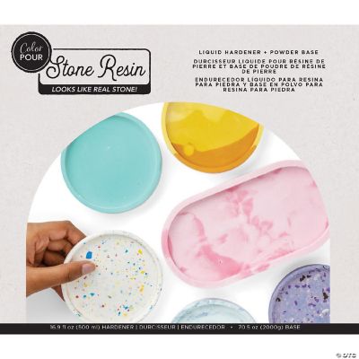 American Crafts Stone Resin Hardener And Base | Oriental Trading