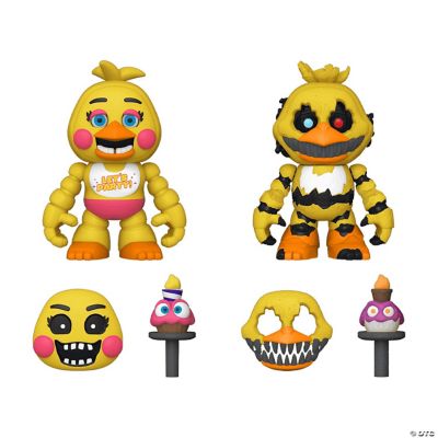 Five Nights at Freddy's Funko Snaps! Toy Chica and Nightmare Chica 2 ...