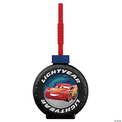 4 3/4" 12 oz. Disney Pixar’s Cars 3™ Plastic Cup with Lid & Straw ...