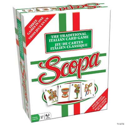 Outset Media: Scopa - The Traditional Italian Card Game | Oriental Trading
