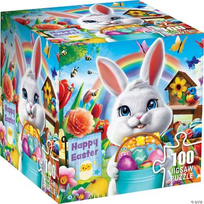 Easter Garden - 100 Piece Square Puzzle | Oriental Trading