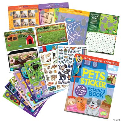 Pets Sticker Activity Book | MindWare