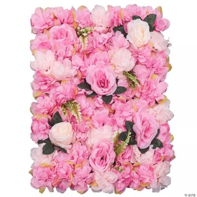 12Pcs Pink Wall Backdrop Panels For Wedding Decor 60X40Cm Flower Wall ...