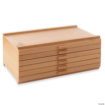 Artist Wooden Multi-Drawer Storage Box For Pastels, Pencils, Brushes ...