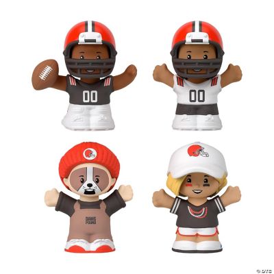 Cleveland Browns 4-Piece NFL Little People Collector Set | Oriental Trading