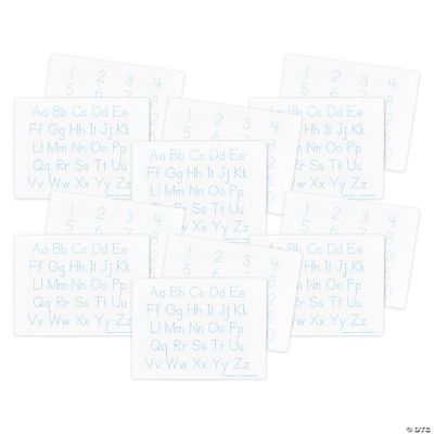 Flipside Products Two-Sided Dry Erase Learning Mat, 9" Proper 12 ...