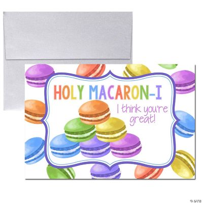 AmandaCreation Holy Macaron-I I Think You’re Great! Blank Folded ...