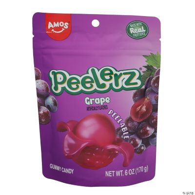 6 oz. Peelerz® Grape-Flavored Chewy Gummy Candy - 30 Pc. | Oriental Trading