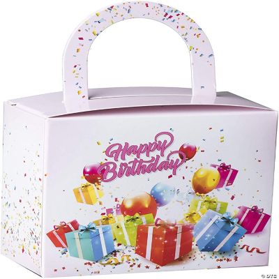 Birthday Girls Candy Boxes 36 Pack 4.5" X 3.75" X 2.25" | Oriental Trading