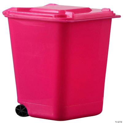 Plastic Toy Garbage Cans Pink Playset 12 Pack 4 X 3 X 6 | Oriental Trading
