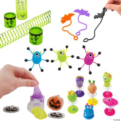 1 1/4" - 2 1/2" Bulk 84 Pc. Value Halloween Icon Toy Assortment Kit ...