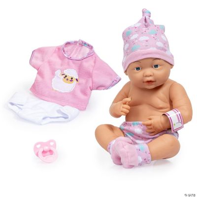 Bayer Design Dolls: New Born Baby W/ Outfit & Accessories, In Pink ...