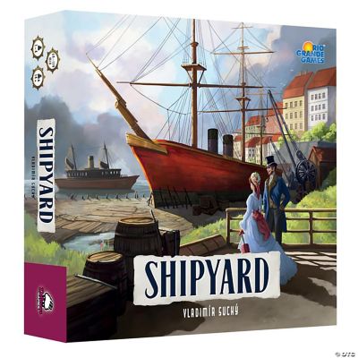 Rio Grande Games: Shipyard 2Nd Edition - Strategy Board Game, 19Th ...