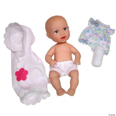 Baby'S First 13" Skin-So-Soft Playful Baby Doll With Bath Time ...