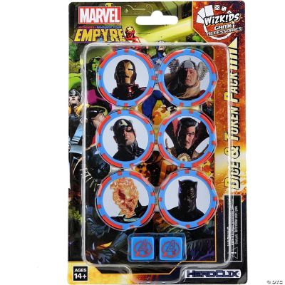 Marvel Heroclix: Avengers Fantastic Four Empyre Dice & Token Pack ...