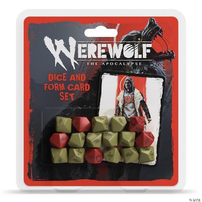 Werewolf: The Apocalypse 5Th Edition Roleplaying Game Dice & Form Card Set
