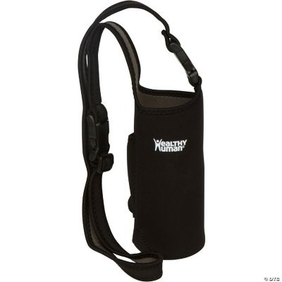 Healthy Human Water Bottle Take Me With U Sling - Large, Black ...