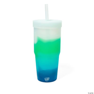 Silipint: Silicone 32Oz Straw Tumbler: Mountain Air | Oriental Trading