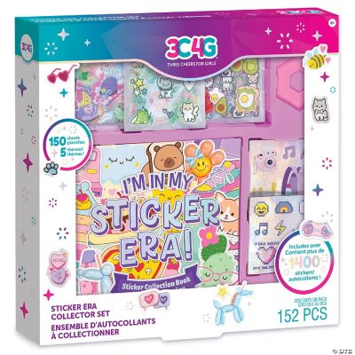 3C4G: I'M In My Sticker Era Set - 150 Sheets, 1400+ Stickers, 5 Themes ...