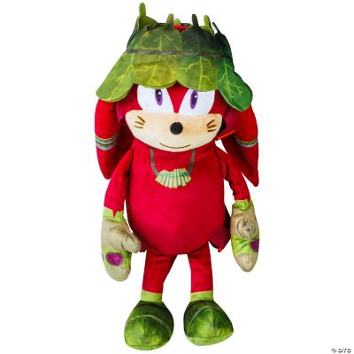 Sonic Prime: 15" Plush Backpack - Gnarly Knuckles - Kids Backpack,Ages 3+