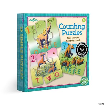 Eeboo: Animal Counting Puzzle Set | Oriental Trading