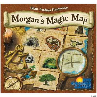 Xrio Grande Games Morgan'S Magic Map - Tile Placement Game, Pirate Map ...