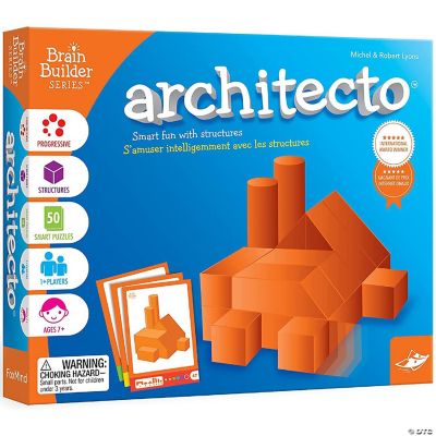 Foxmind Games: Architecto Spatial Logic And Dexterity Game,1+ Players