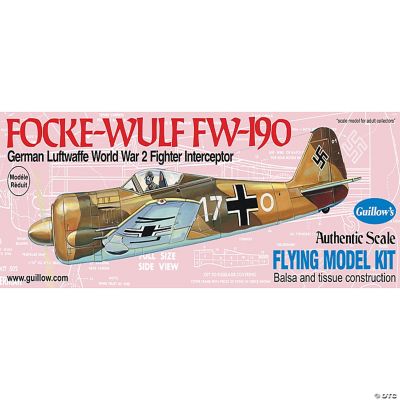 Guillow'S Focke-Wulf Fw-190 Model Kit, Small | Oriental Trading