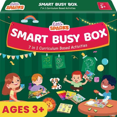 Smartivity:Little Sparks Smart Busy Box 7-In-1 Montessori Preschool ...