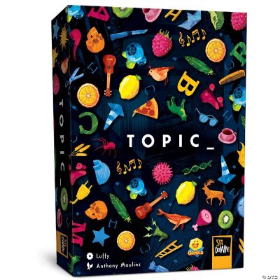 Topic_ - Card Game, Choatic Party Word Game 8+ | Oriental Trading