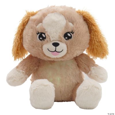 Happy Nappers: Lullabrites Brown Dog - Musical Light Up Bedtime Plush ...