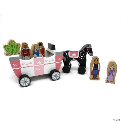 Wooden Magnetic Princess Carriage | Oriental Trading