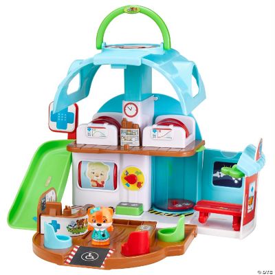 Timber Tots: Care Center - 9Pc Medical Playset, Fox Figure, X-Ray Room ...