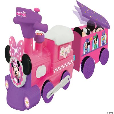 Xxkiddieland Disney Minnie Mouse Ride-On Motorized Train With Track ...