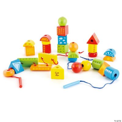 Hape: String-Along Shapes Stacking Game | Oriental Trading