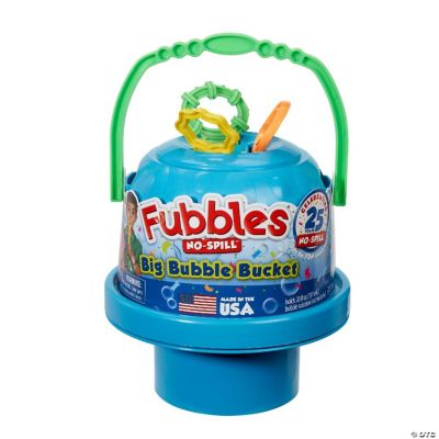 Little Likes Kids: Fubbles No Spill Big Bubble Bucket, Blue | Oriental ...