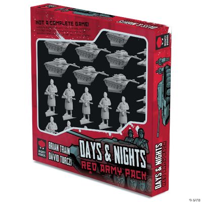 Mighty Boards: Days & Nights Red Army 28 Miniatures Expansion Card Pack ...