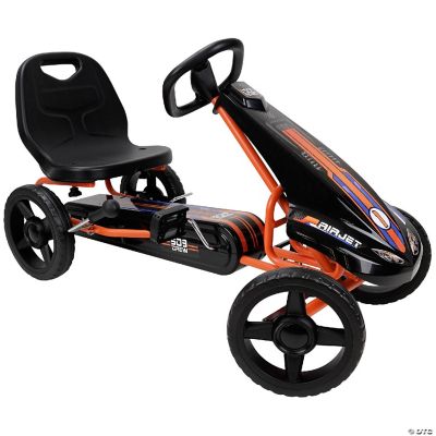 Air Jet Pedal Kids Go Kart, Orange | Oriental Trading