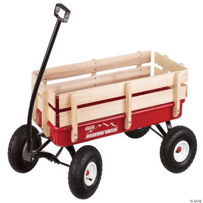 Duncan Toys- All-Terrain Wood Mountain Stake Wagon, W/Air Filled Tires ...